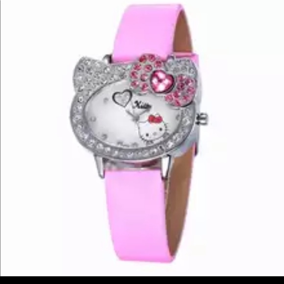 Hello Kitty | Jewelry | Hello Kitty Crystal Watch | Poshmark